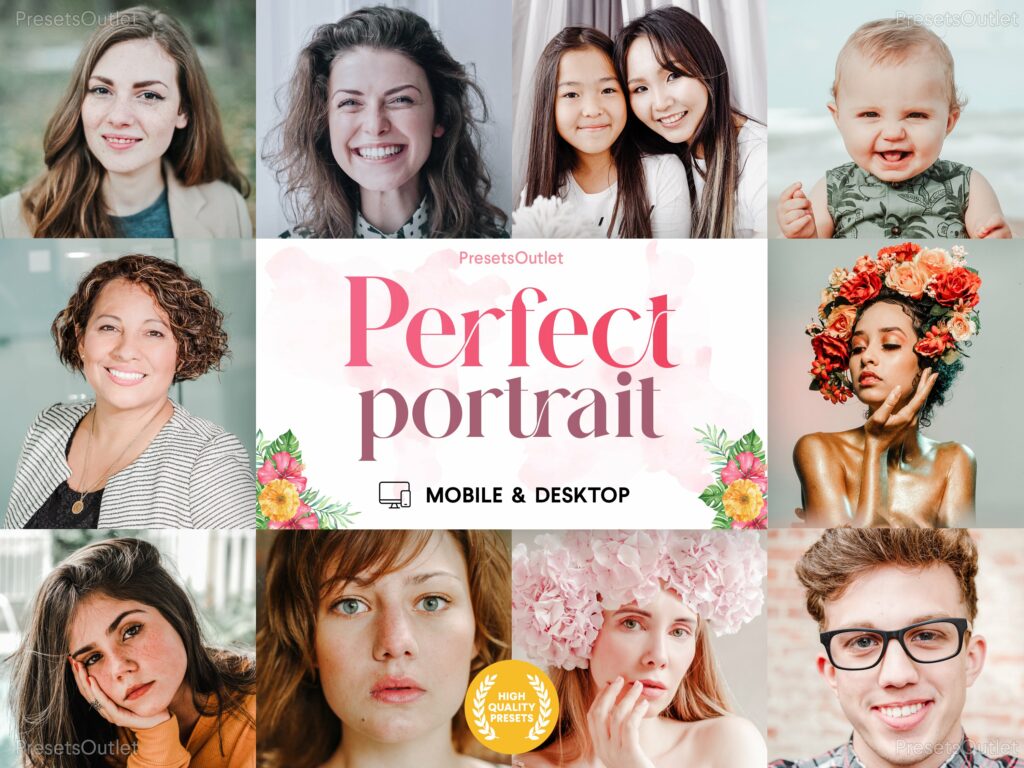 10 Portrait Lightroom Presets – MasterBundles
