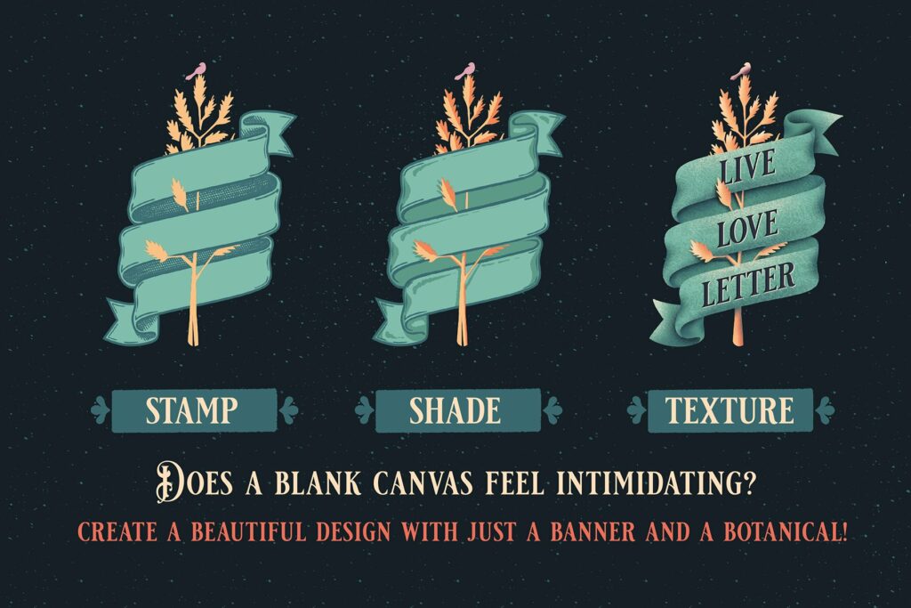 Procreate Banners & Containers – MasterBundles
