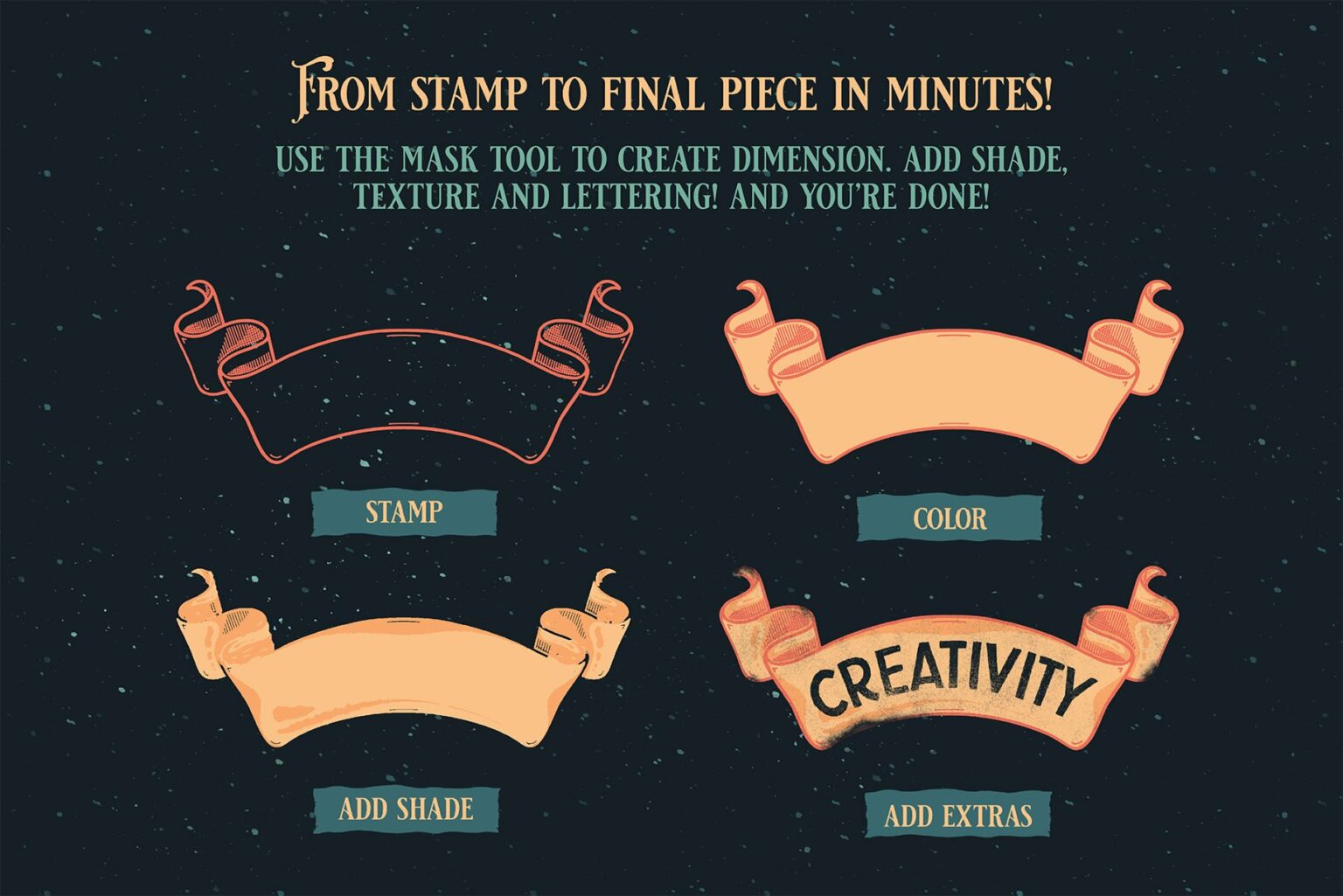 Procreate Banners & Containers – MasterBundles