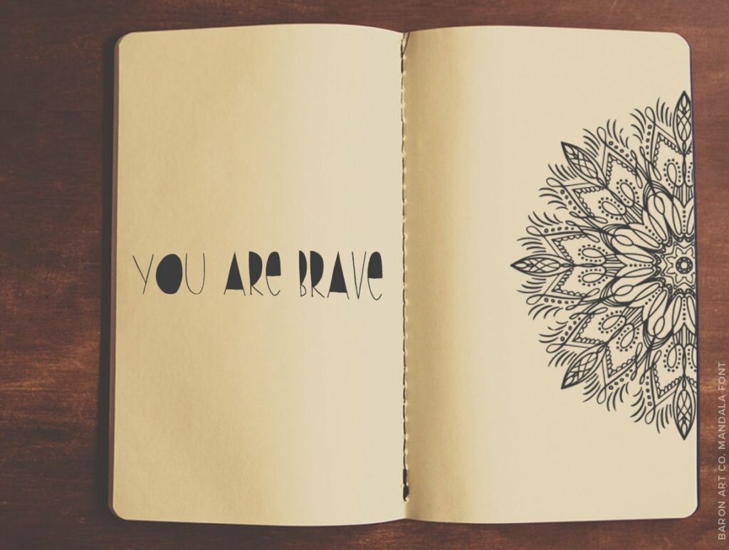 Mandala Symbols Font – MasterBundles