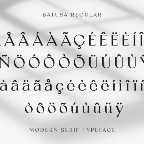 Batusa Modern Serif Fonts – MasterBundles