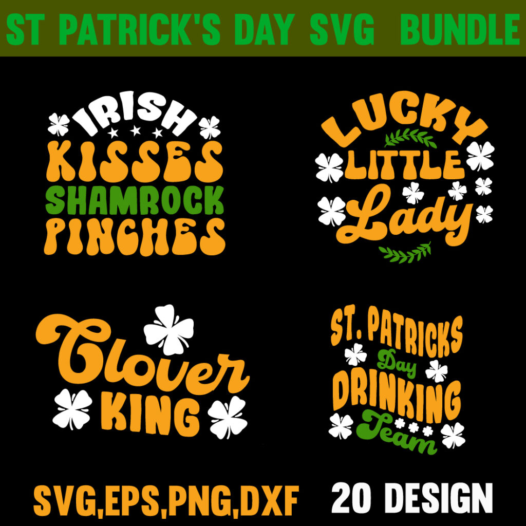 20 St Patrick's day SVG Clipart - MasterBundles