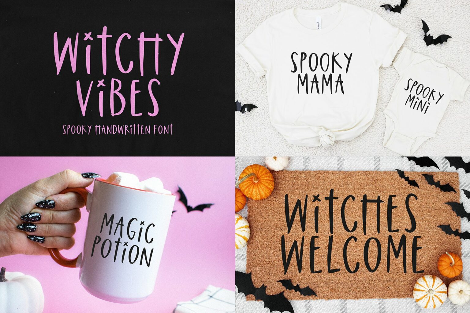 Halloween Font Bundle | Spooky Fonts – MasterBundles
