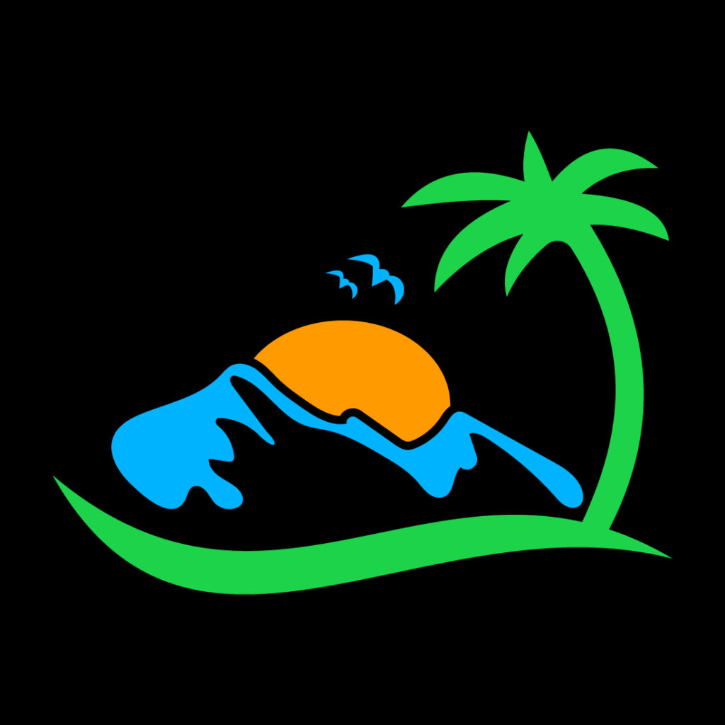 Modern Beach logo design - MasterBundles