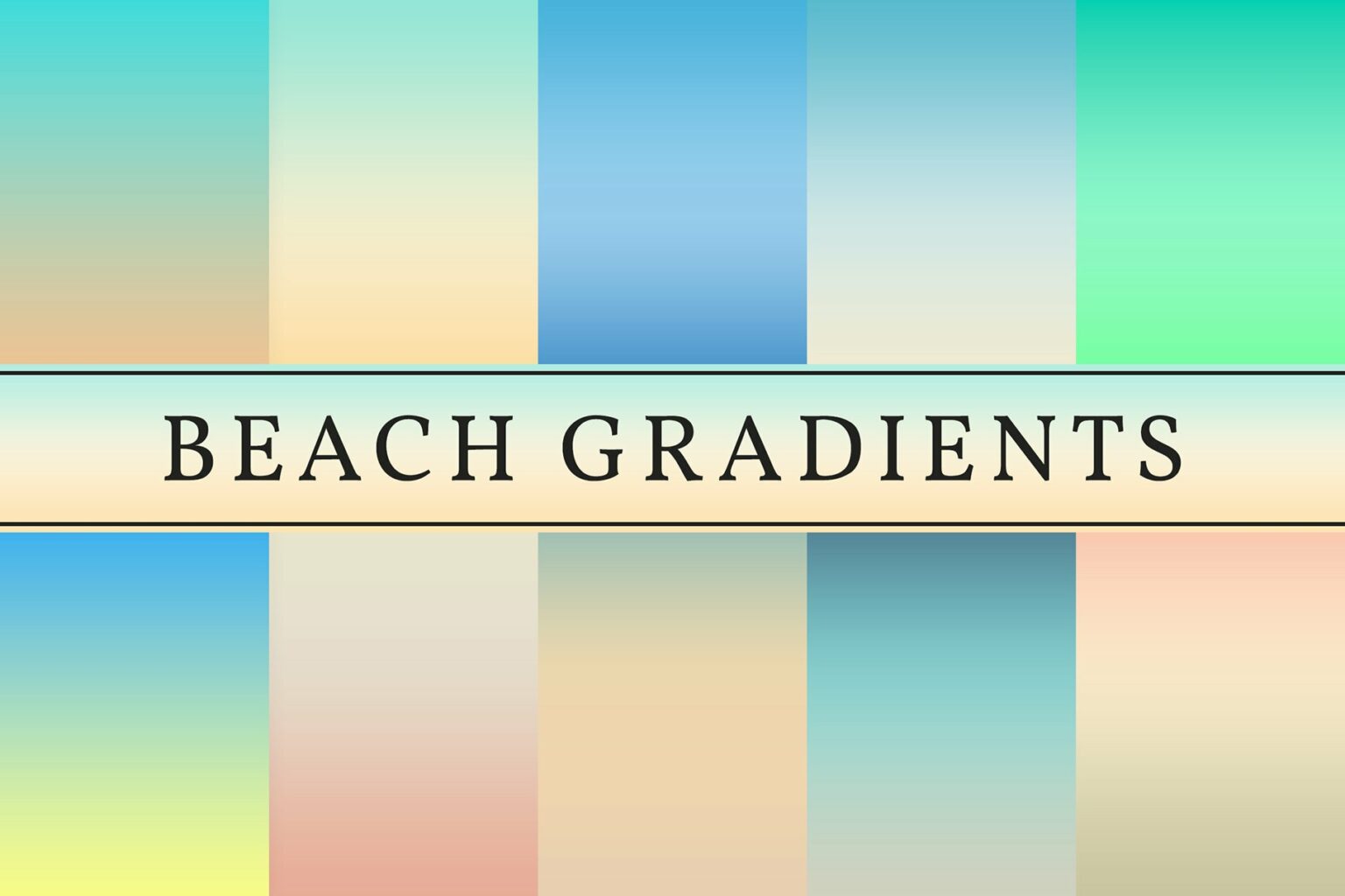 Beach Gradients – MasterBundles