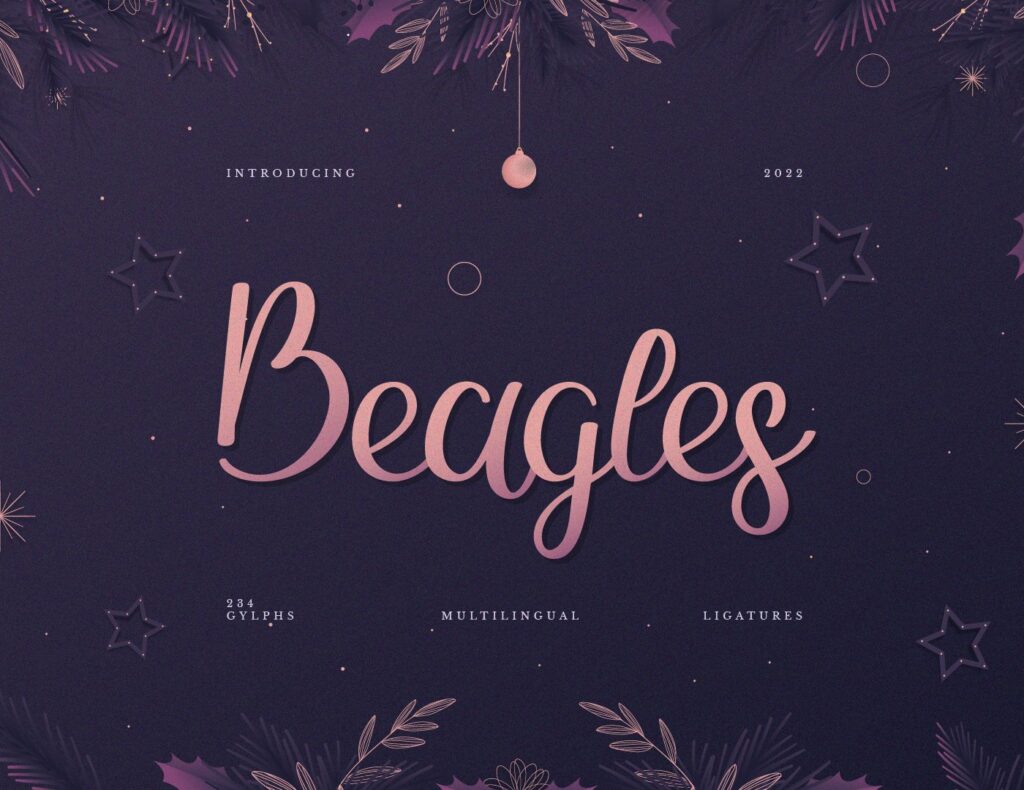 Beagles Script Handwriting – MasterBundles