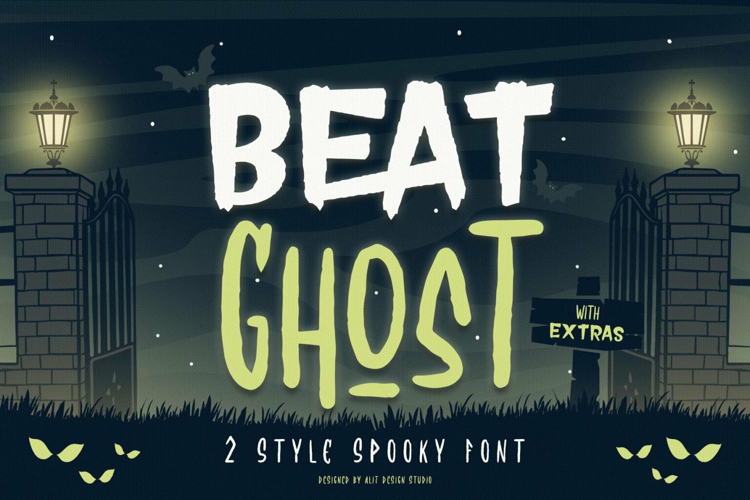 Beat Ghost Typeface – MasterBundles