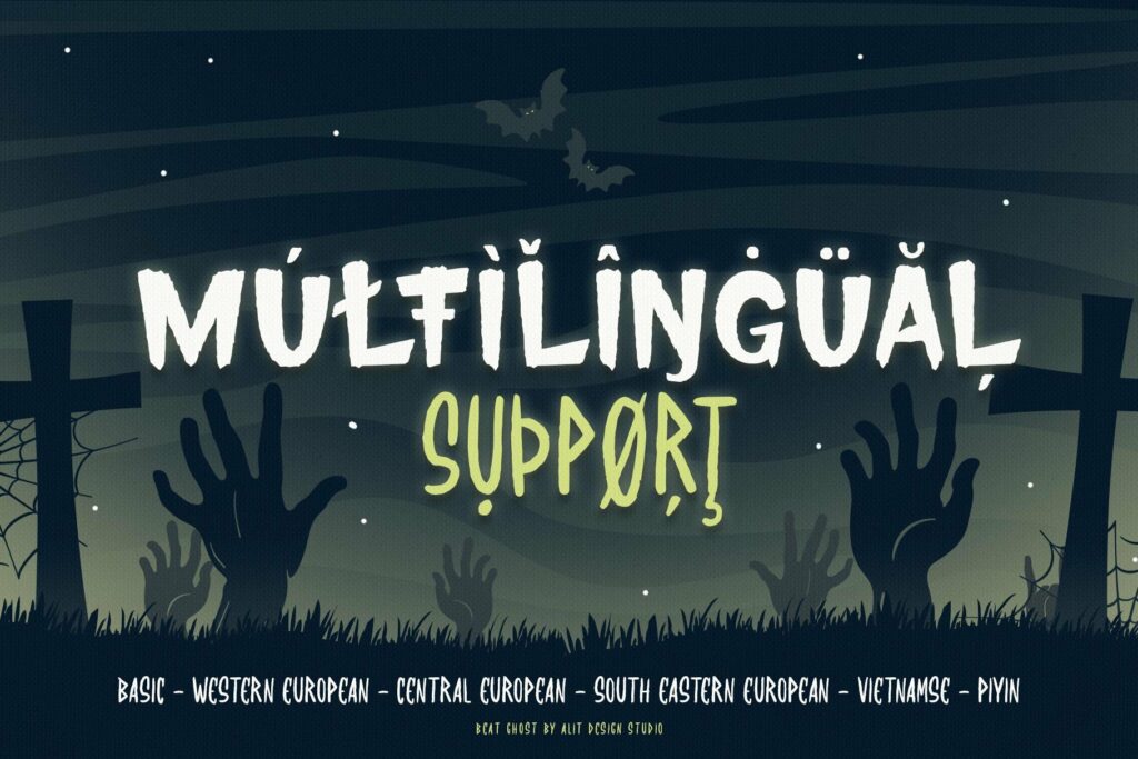 Beat Ghost Typeface – MasterBundles