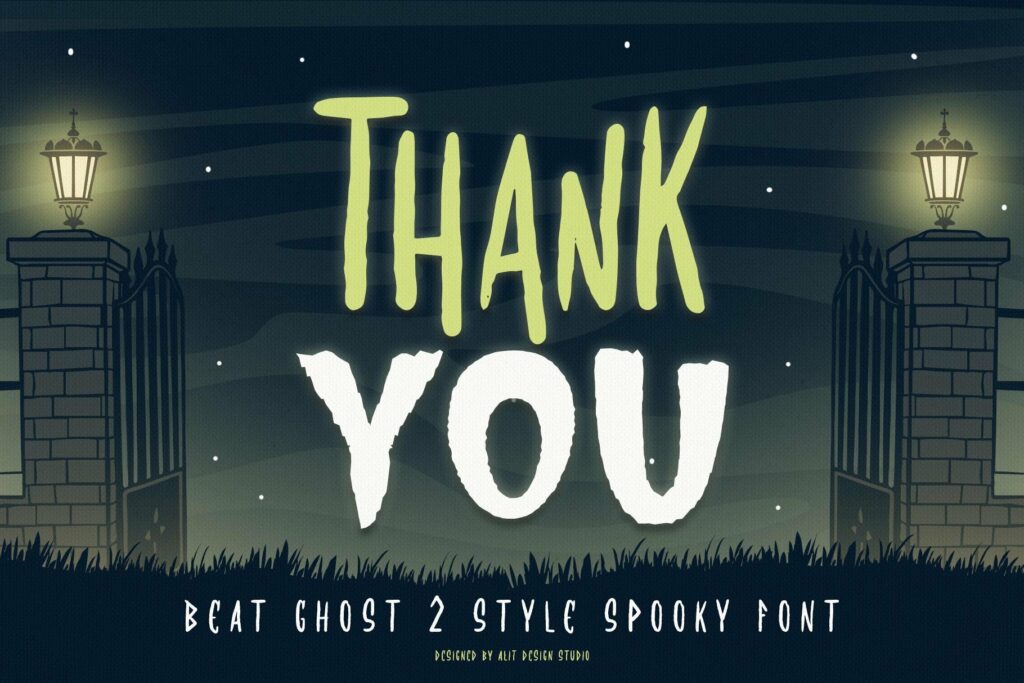 Beat Ghost Typeface – MasterBundles