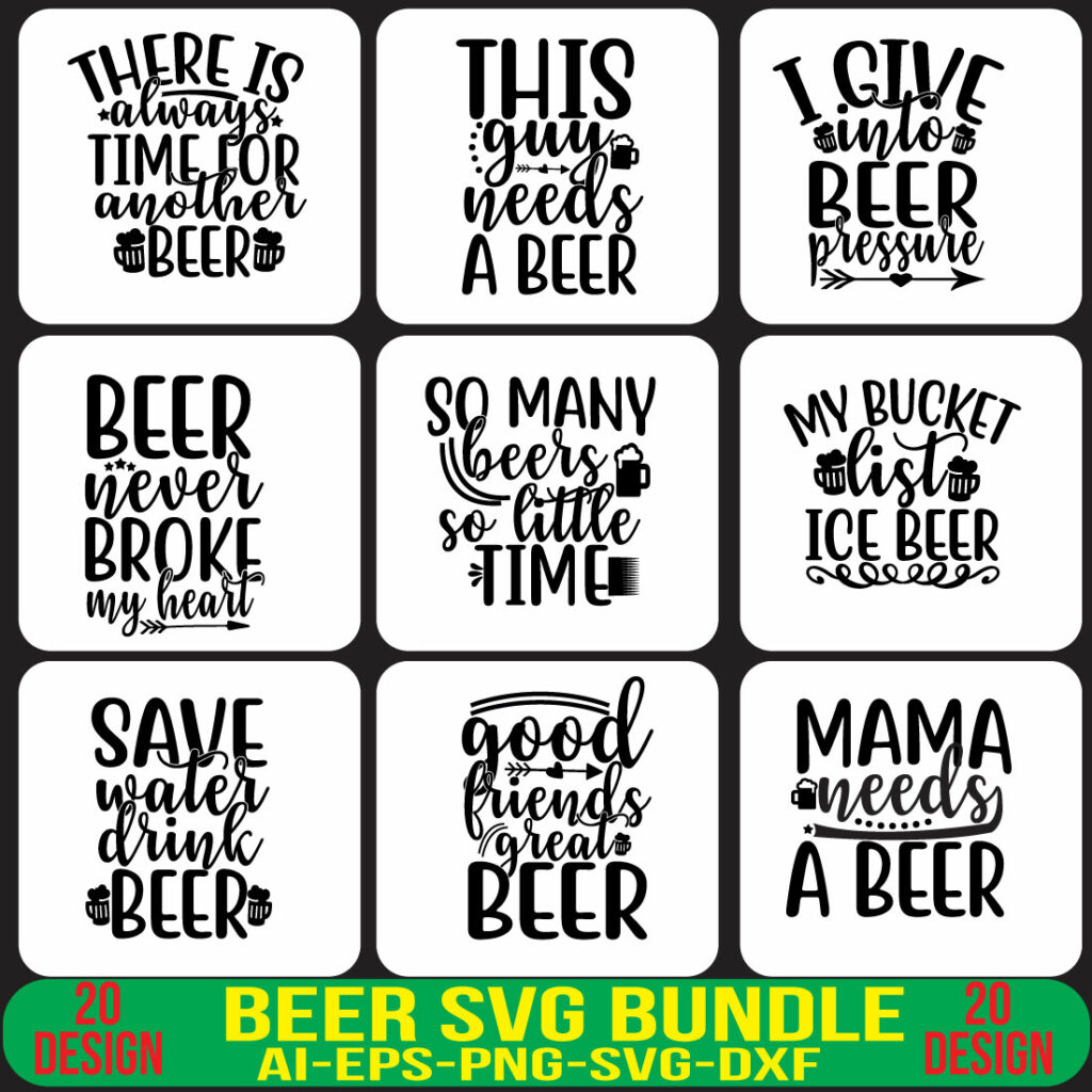 Beer SVG Bundle - MasterBundles