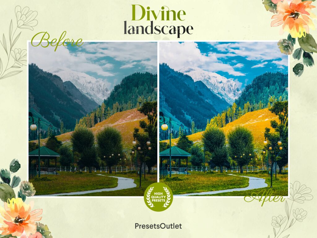 Vibrant Landscape Lightroom Presets – MasterBundles