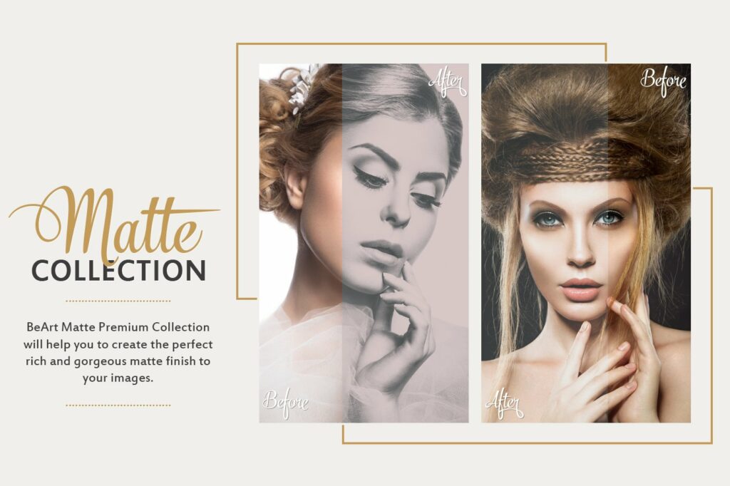 Matte Premium Photoshop Actions – MasterBundles