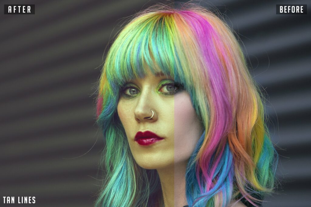 Tan Lines Photoshop Action – MasterBundles