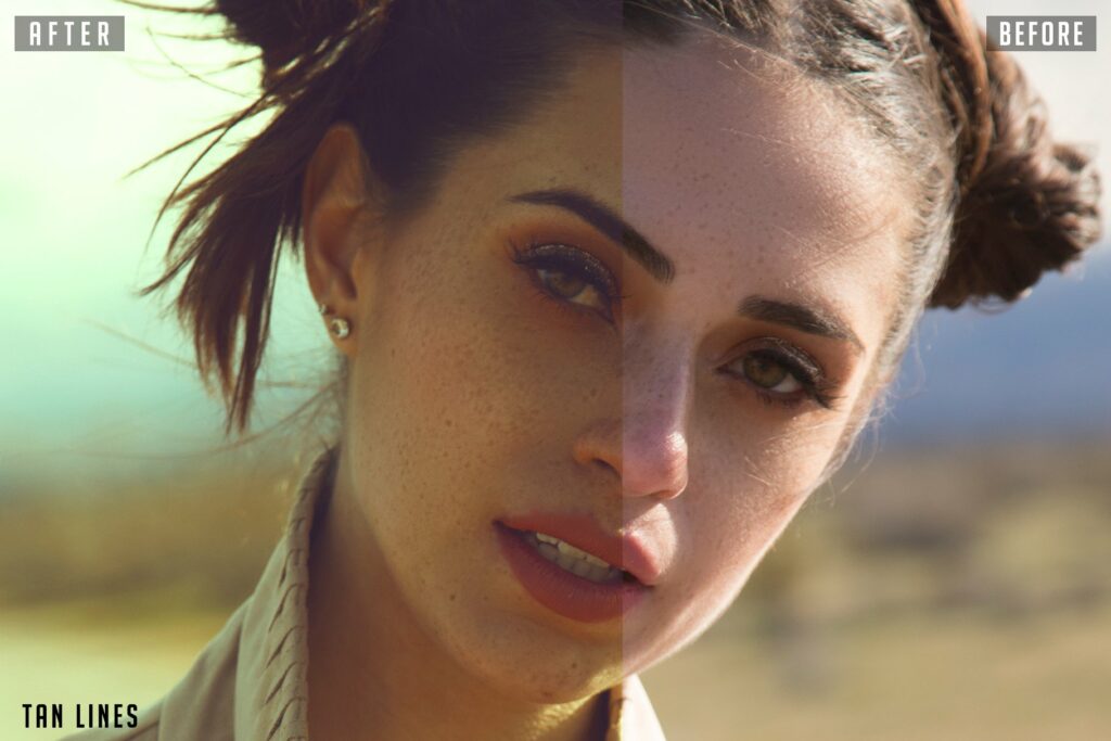 Tan Lines Photoshop Action – MasterBundles