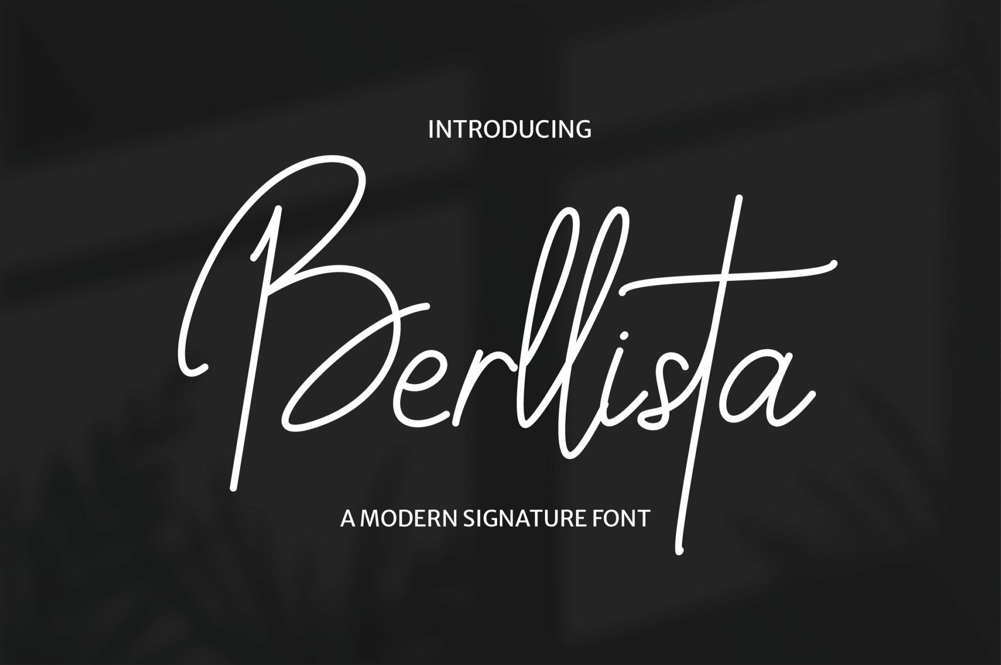 Modern Signature Font – MasterBundles