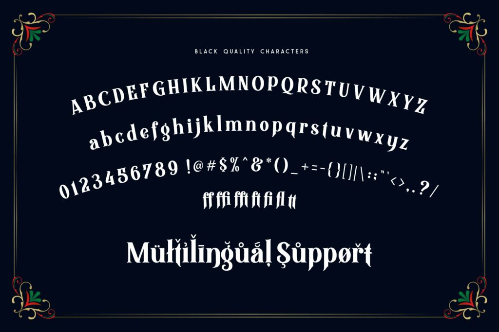 Black Quality Typeface – MasterBundles