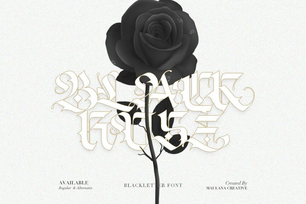 Blackey Blackletter Font – MasterBundles