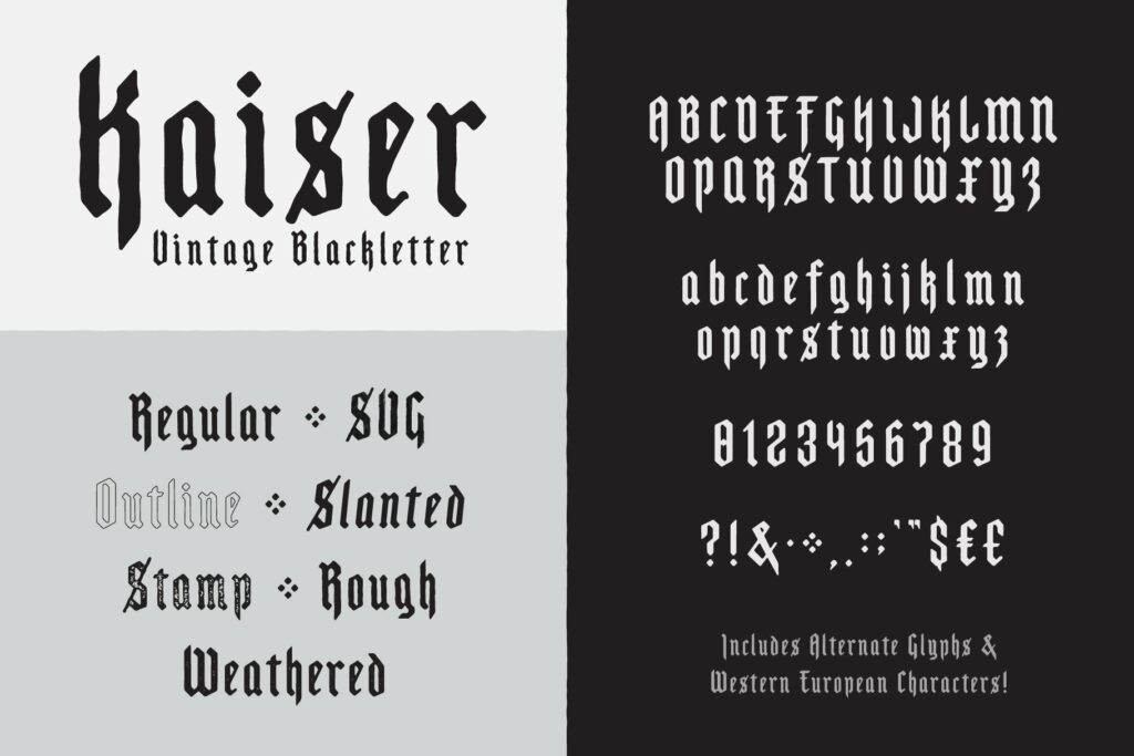 The Essential Blackletter Collection – MasterBundles