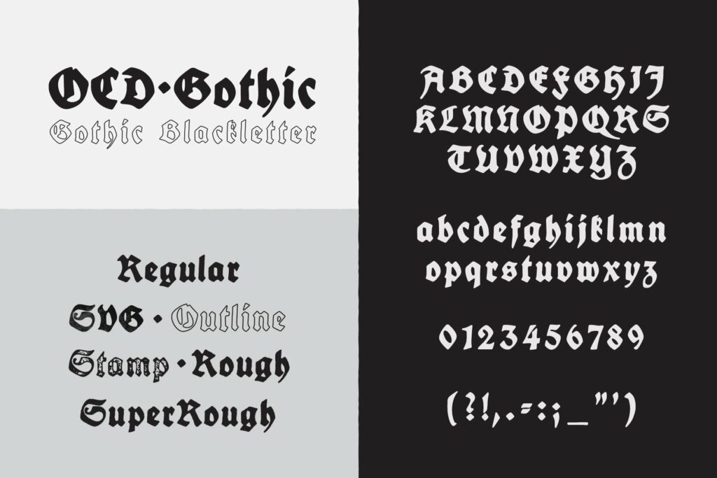 The Essential Blackletter Collection – MasterBundles