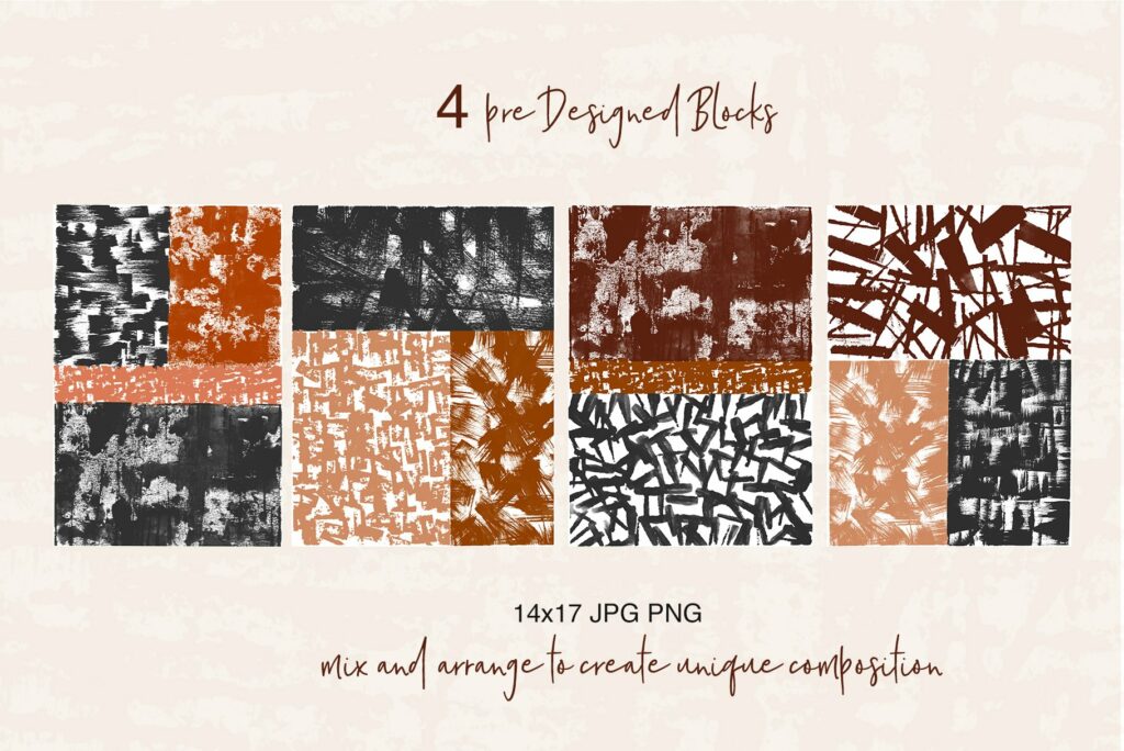 Texture Block Stamps – MasterBundles