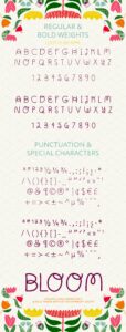 Bloom | A Playful Hand-Drawn Font – MasterBundles