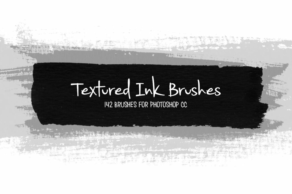 Textured Ink Brushes – MasterBundles