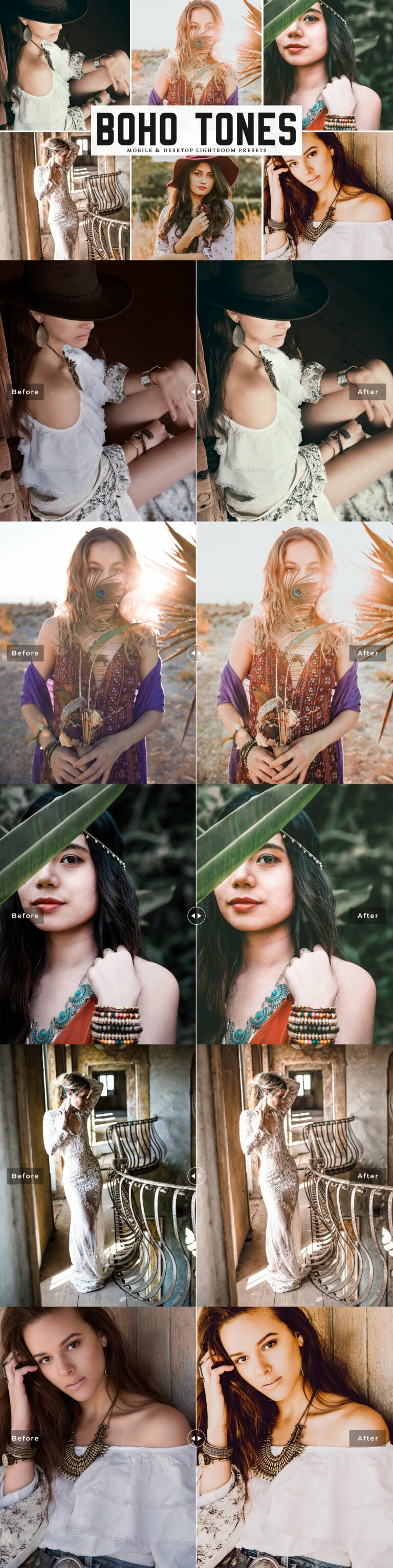 Boho Tones Pro Lightroom Presets – MasterBundles