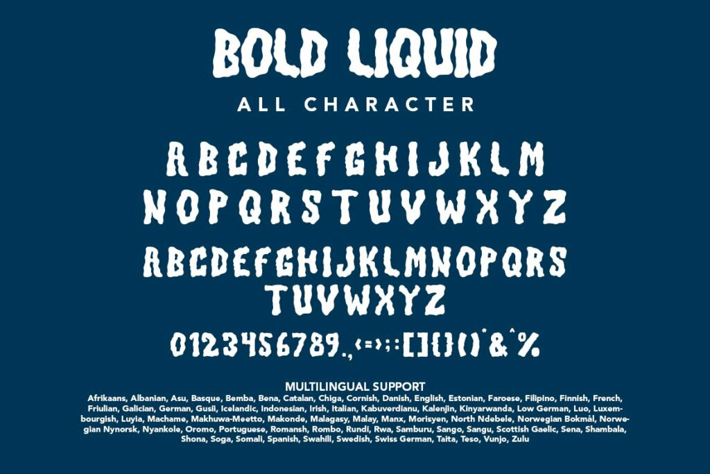 BoldLiquid - Display Font – MasterBundles