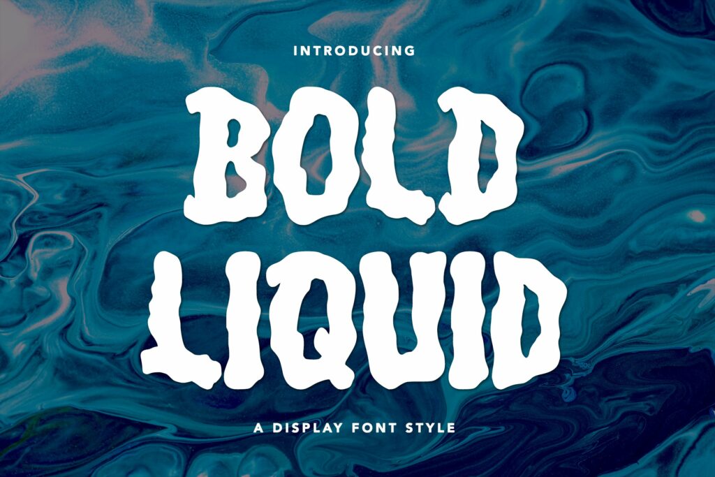 BoldLiquid - Display Font – MasterBundles