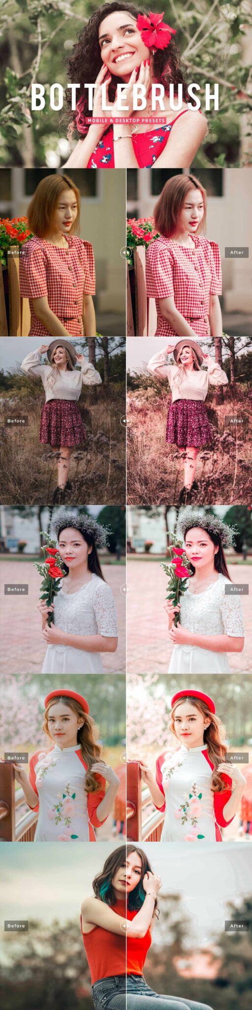 Bottlebrush Pro Lightroom Presets – MasterBundles