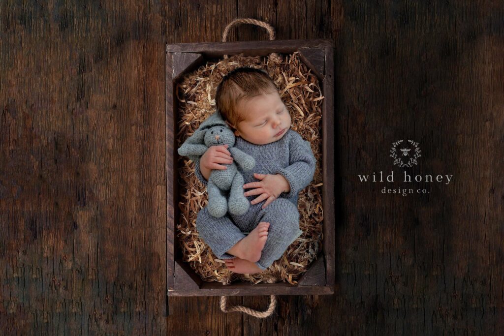Baby in Box Digital Backdrop – MasterBundles