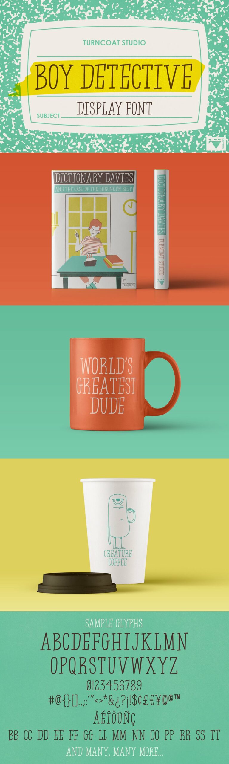 Boy Detective Font – MasterBundles