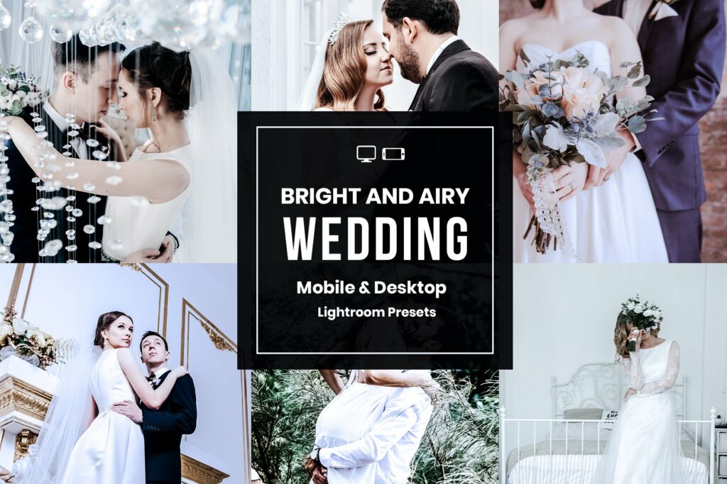 Bright And Airy Wedding Presets – MasterBundles