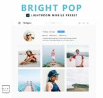 Bright Pop Lightroom Mobile Preset – MasterBundles