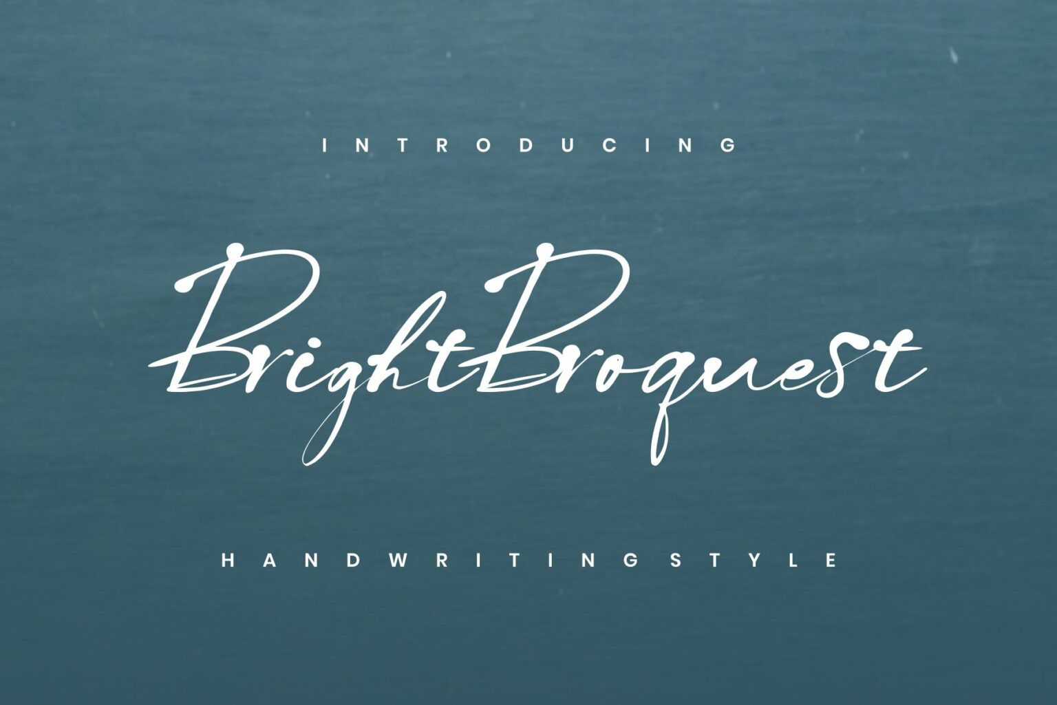 Bright Broquest - Script Font – MasterBundles