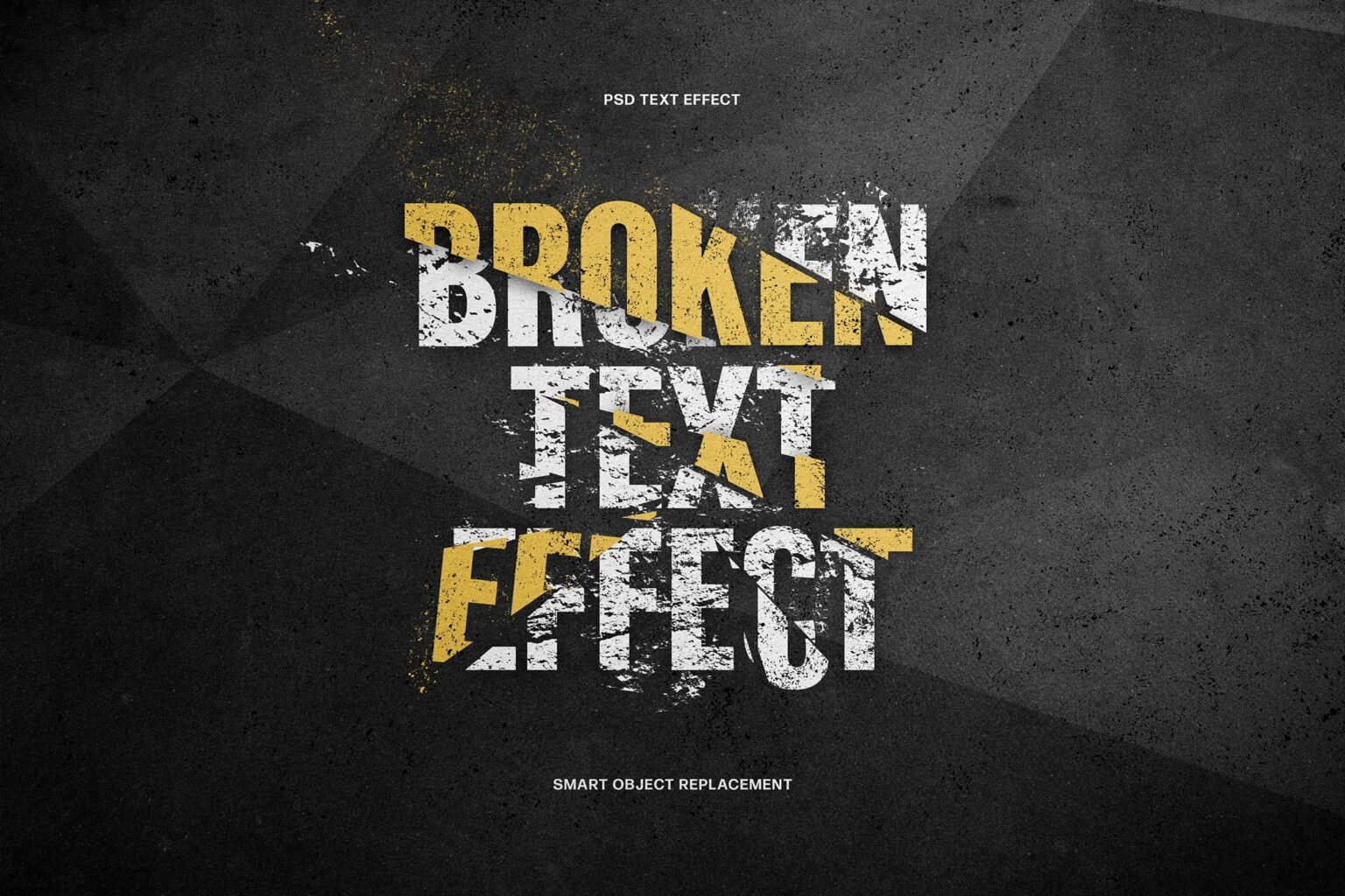 Broken Text Effect – MasterBundles