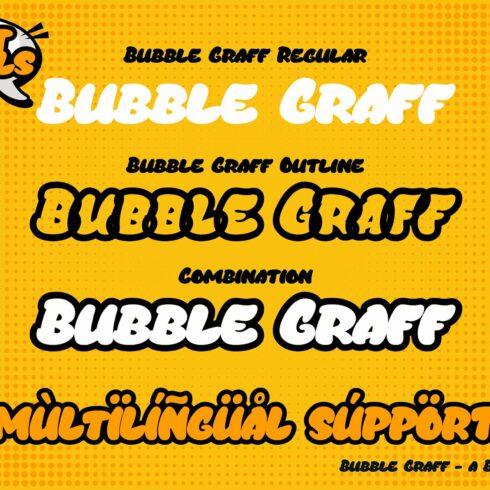 Bubble Graff - Bouncy Font – MasterBundles