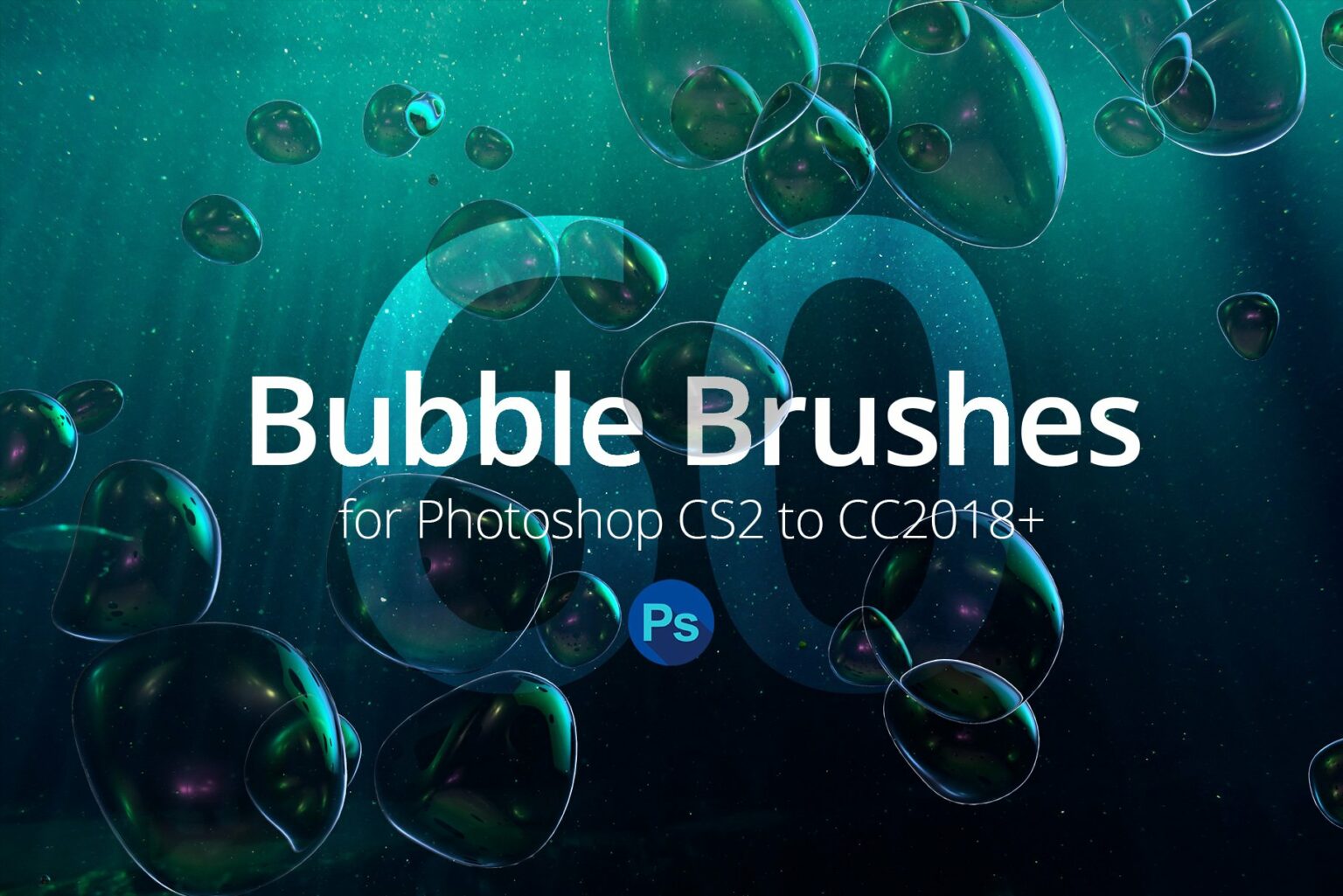 60 Bubble Brushes for Photoshop – MasterBundles