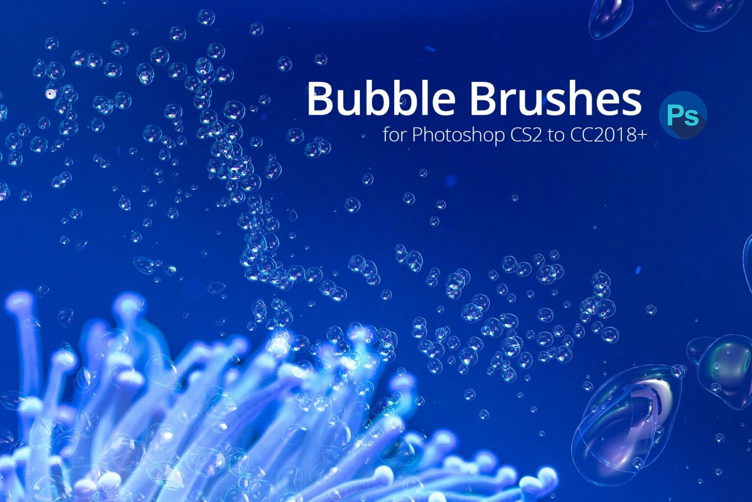 60 Bubble Brushes for Photoshop – MasterBundles
