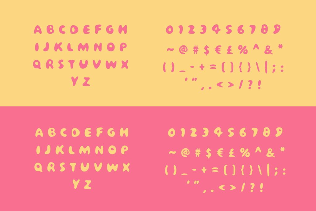 90s Nostalgic Font - Bubbles in 90s – MasterBundles