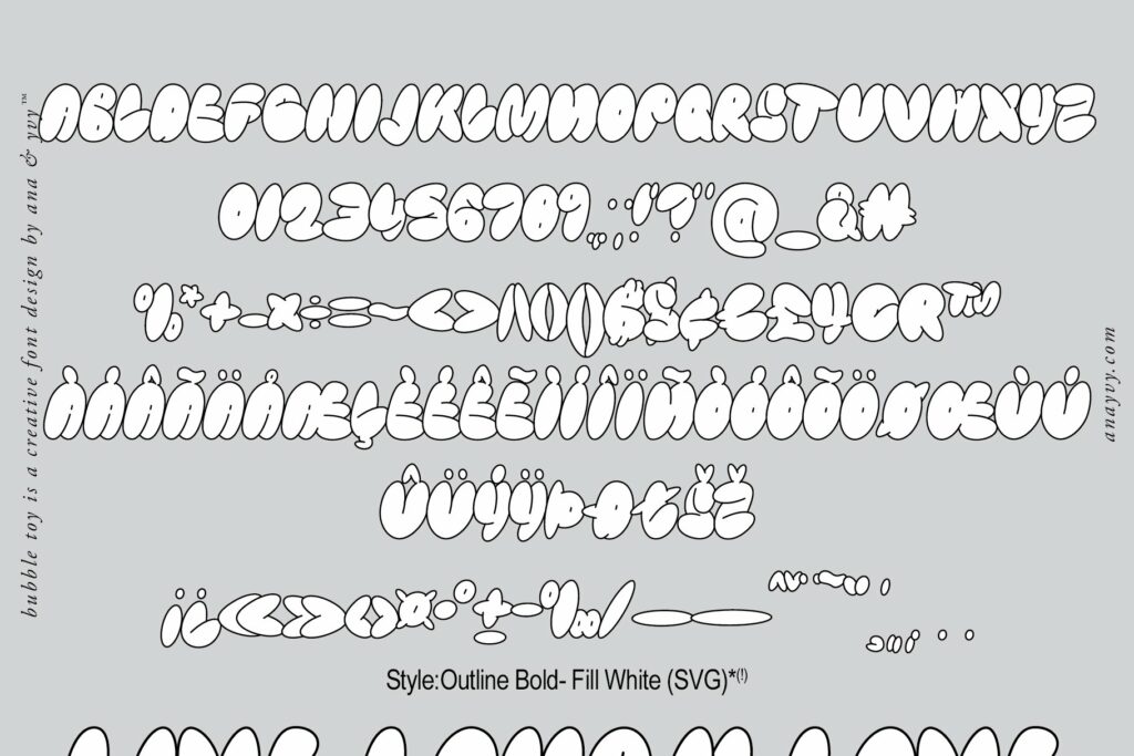 Bubble Toy | 2000s Retro Graffiti – MasterBundles