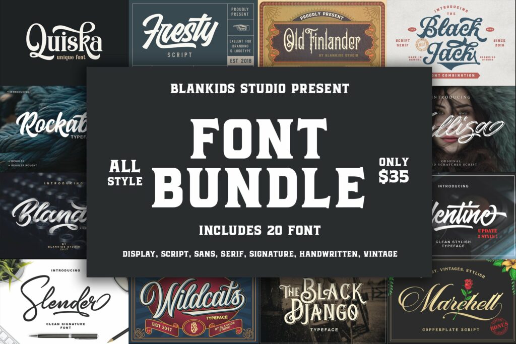 Blankids Font Bundle – MasterBundles