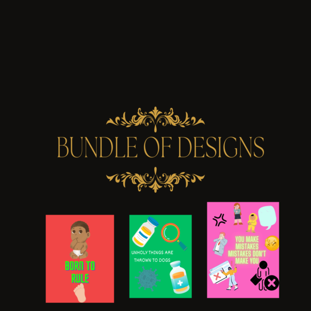 Pack of 5 different types of designs-At a very low price $10 dollar ...