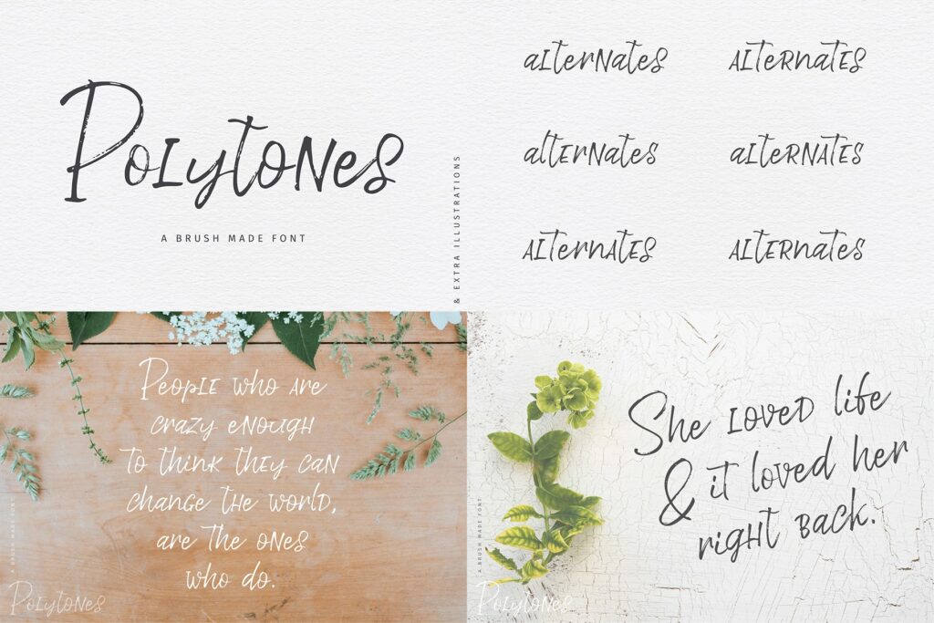 The Hand Lettered Font Bundle – MasterBundles