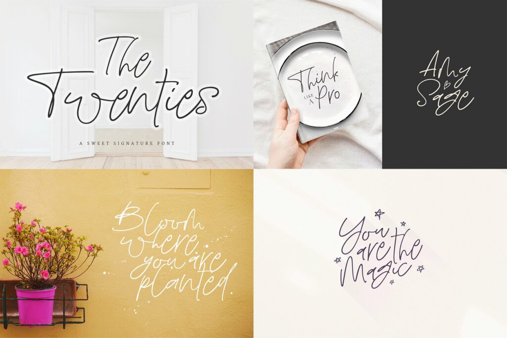 The Hand Lettered Font Bundle – MasterBundles