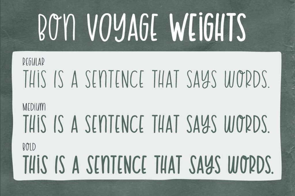 Bon Voyage – MasterBundles