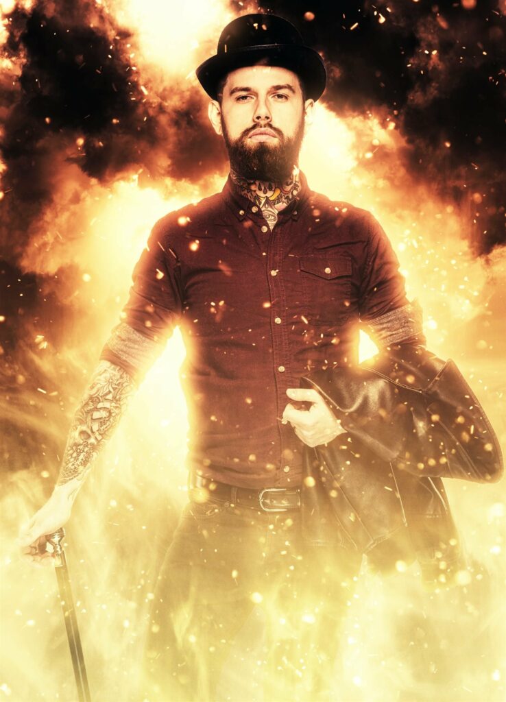 Rising Sun Photoshop Action – MasterBundles