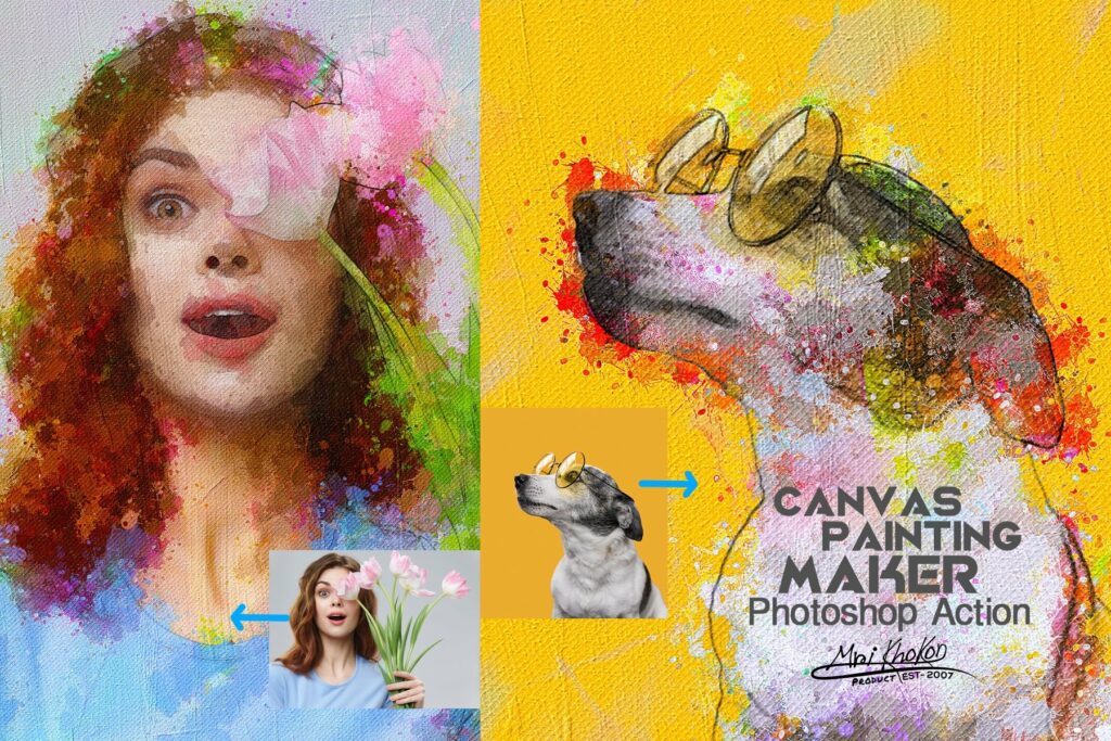 Easy Canvas Painting Maker – MasterBundles