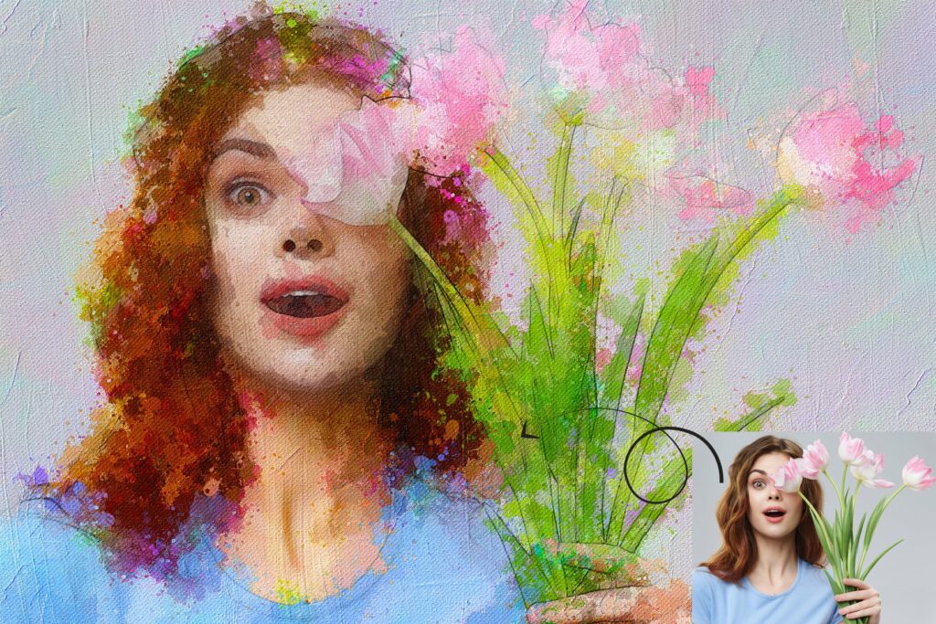 Easy Canvas Painting Maker – MasterBundles