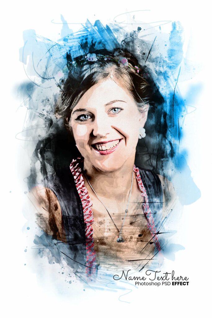 Canvas Painting Photo Effect – MasterBundles